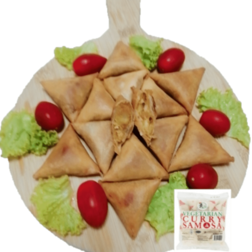 Vegetarian Curry Samosa 咖哩角 400g (Tian Xin Su Shi Bao Dian)Halal – Tian ...