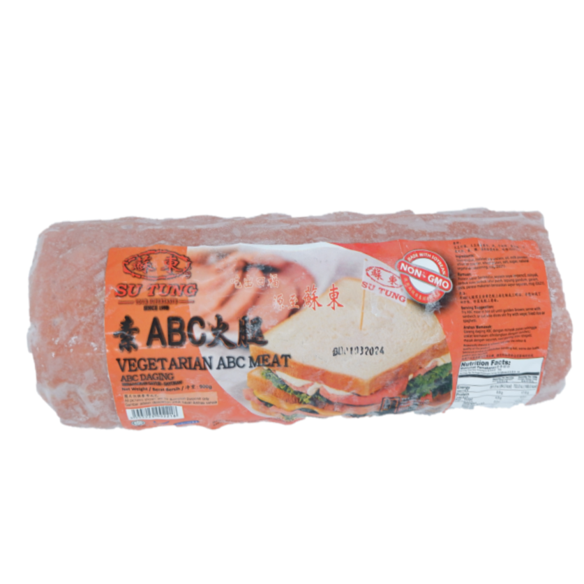 Vegetarian ABC Meat 素ABC火腿 900g(Su Tung)Halal – Tian Xin Su Shi Bao Dian